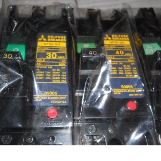 日本三菱 無熔絲開關 NF50-SH 2P 3A -60A NF50-SS (同士林NF100-SN) | 蝦皮購物