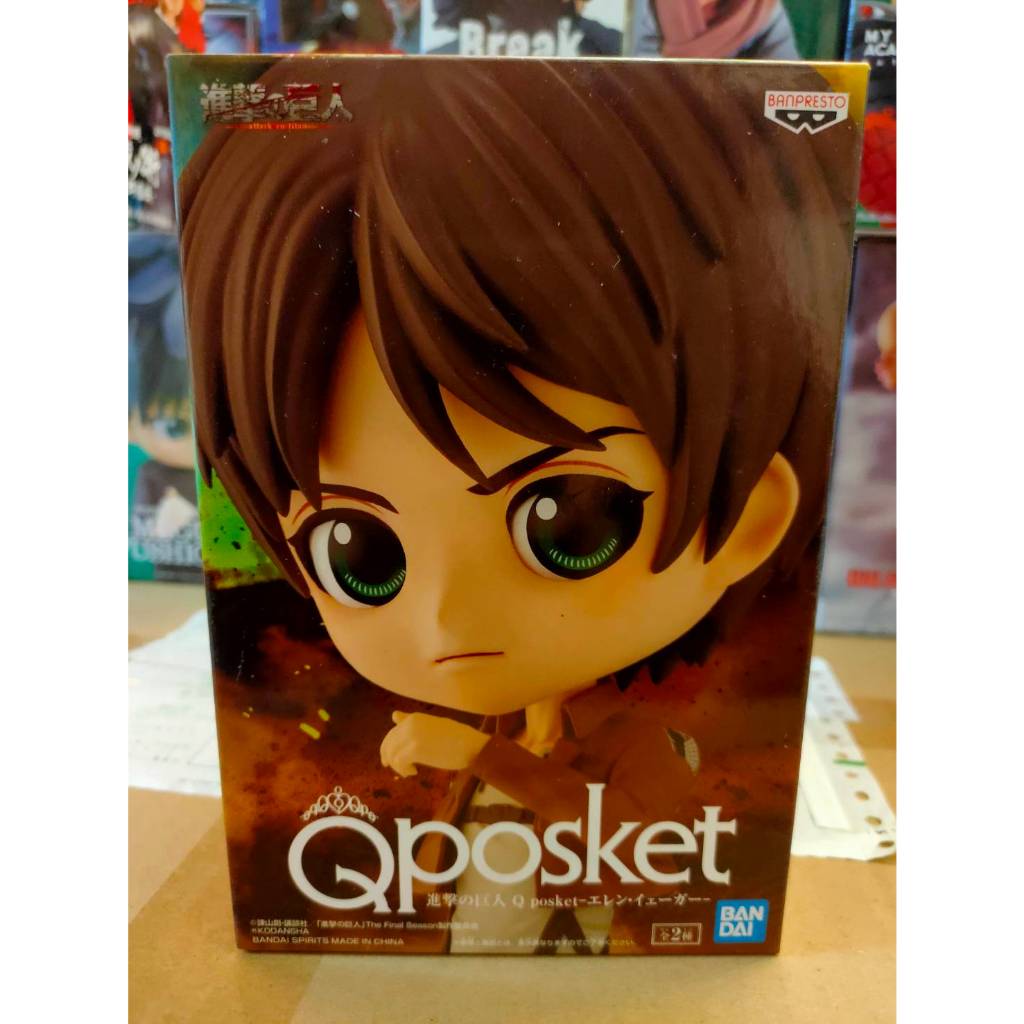 多多熊雜貨舖 Qposket QP 景品 進擊的巨人 艾連 葉卡 B款 日版 | 蝦皮購物