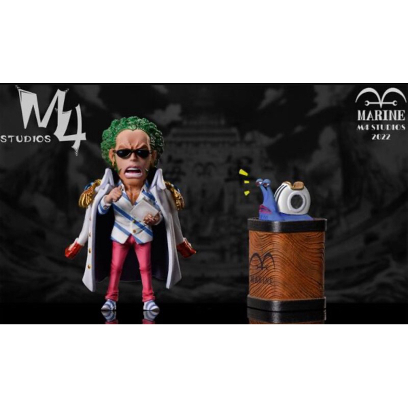 現貨 M4海軍本部人物第19彈 海軍本部少佐 布蘭奴 含電話蟲及桌子 全新未拆WCF GK | 蝦皮購物