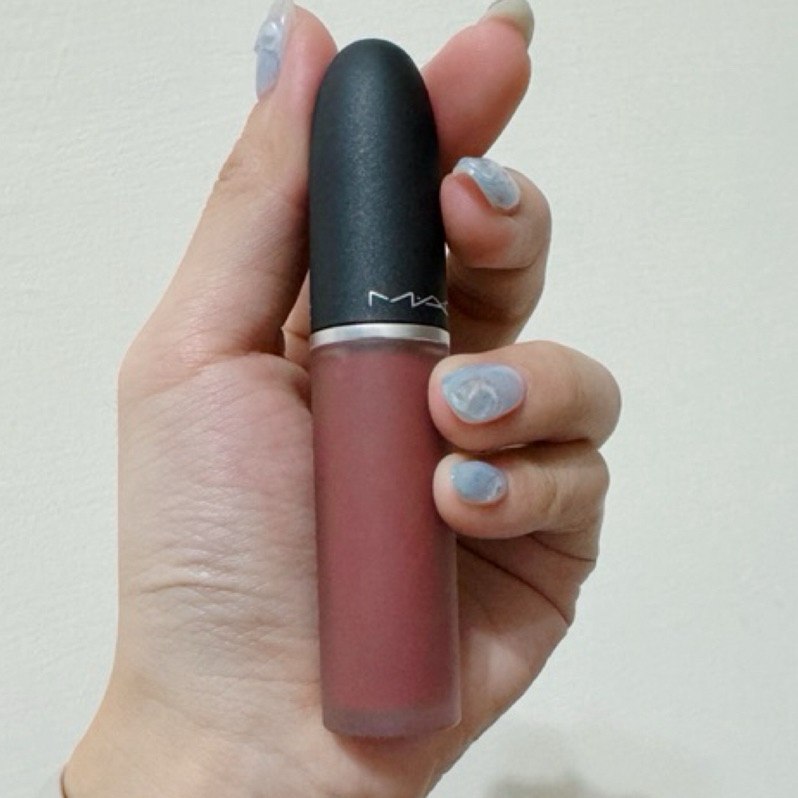 MAC只用過一次 OVER THE TAUPE 997 只有試在手上沒有碰唇 絲柔粉霧唇釉 | 蝦皮購物