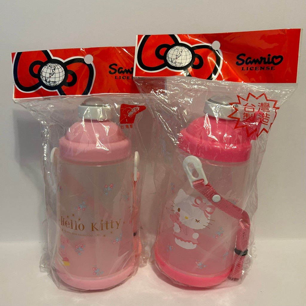 【三麗鷗Hello Kitty】KT 2代 彈跳水壺 600cc 隨身杯 隨行杯 彈跳杯 環保杯 水壺 水杯 兒童 學生 | 蝦皮購物