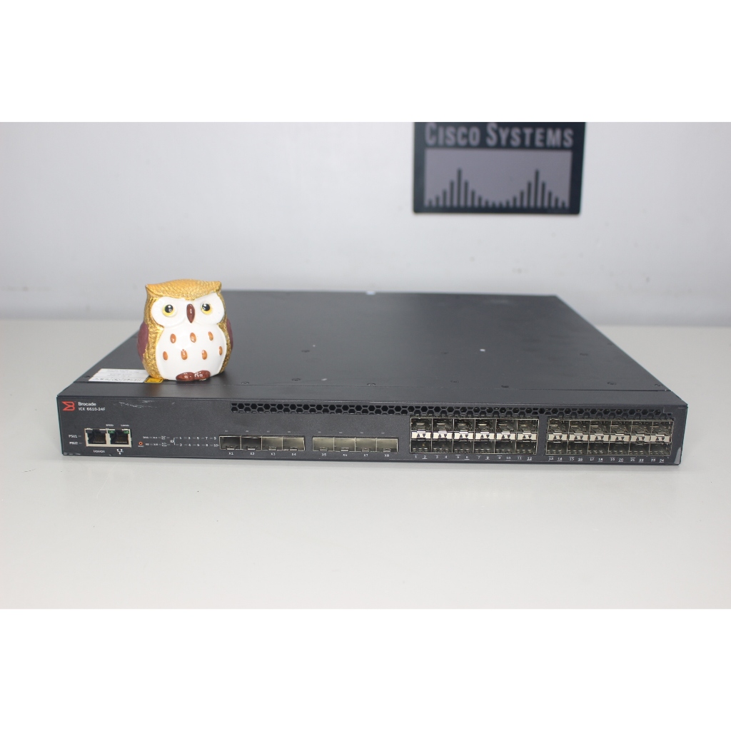Brocade ICX6610-24F | 24-Port 1GbE SFP Switch | 蝦皮購物