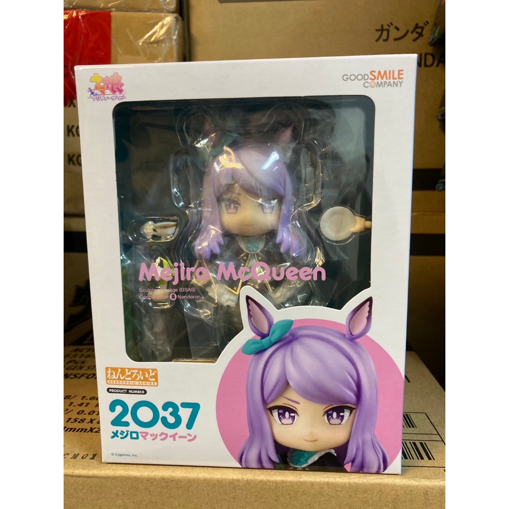 全新現貨 代理版 GSC Q版 黏土人 2037 賽馬娘Pretty Derby 目白麥昆 PVC可動完成品 | 蝦皮購物