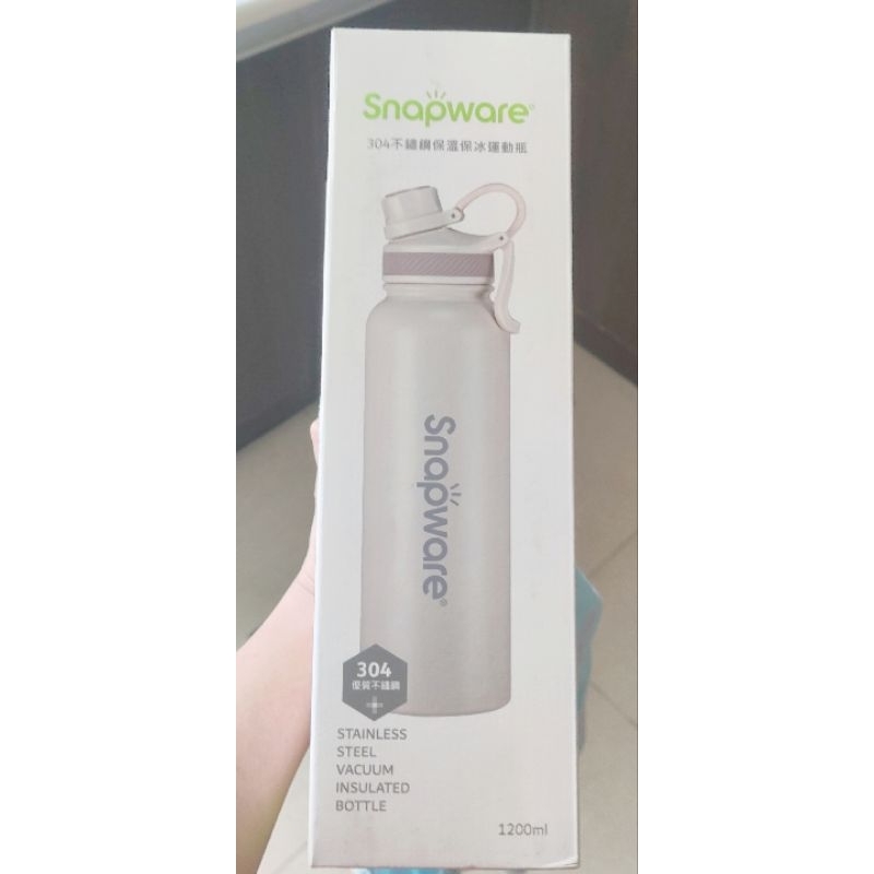康寧 snapware【SN-B1200】1200 cc ml 1.2L 不鏽鋼 保溫杯 保溫保冰 運動水瓶 保溫瓶 | 蝦皮購物