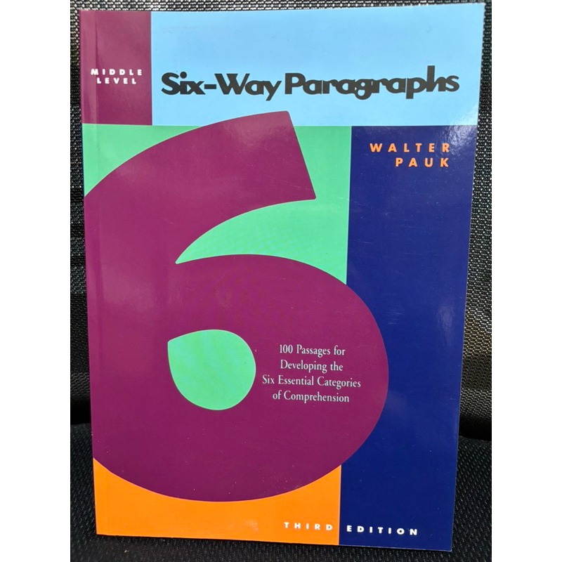 Six-Way Paragraphs: Middle Level 全新未用過 | 蝦皮購物