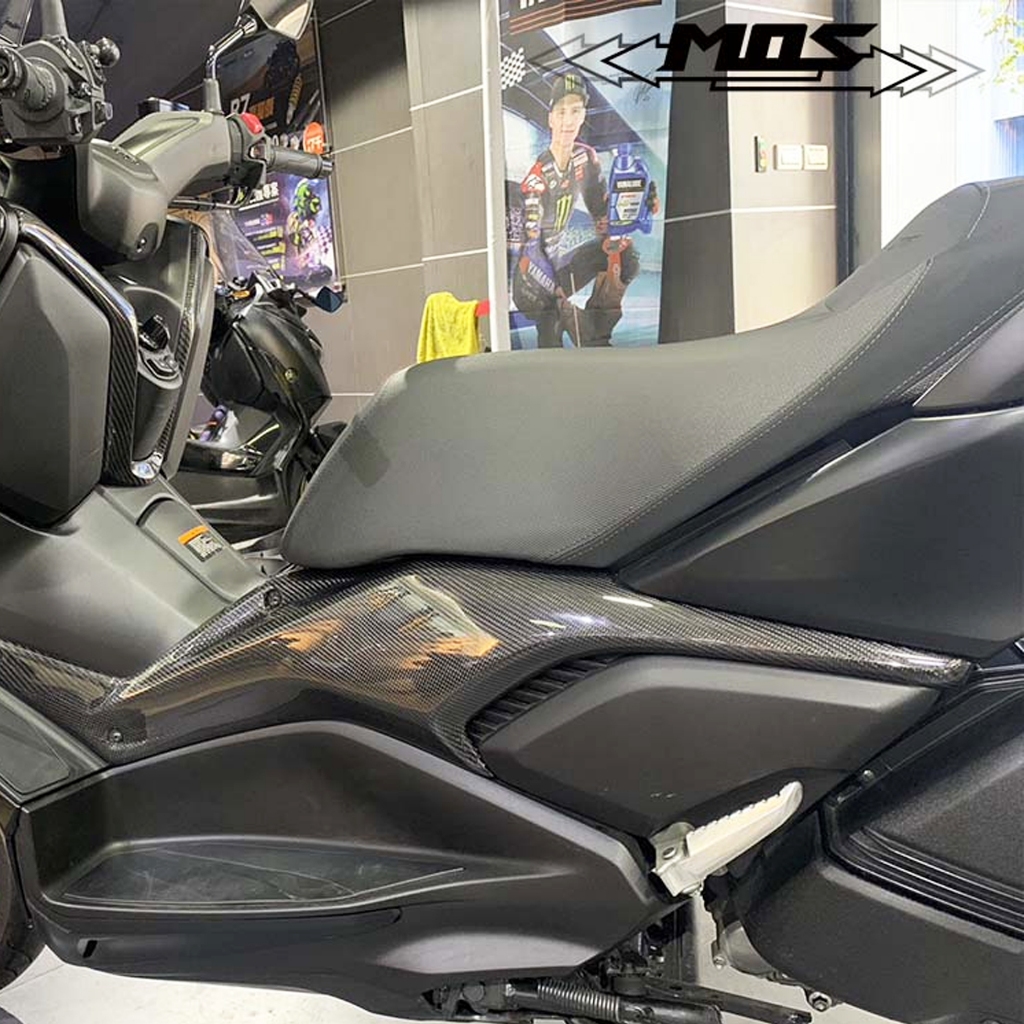 【MOS】YAMAHA X-MAX 2023 碳纖維車身左右側蓋 真空卡夢 | 蝦皮購物