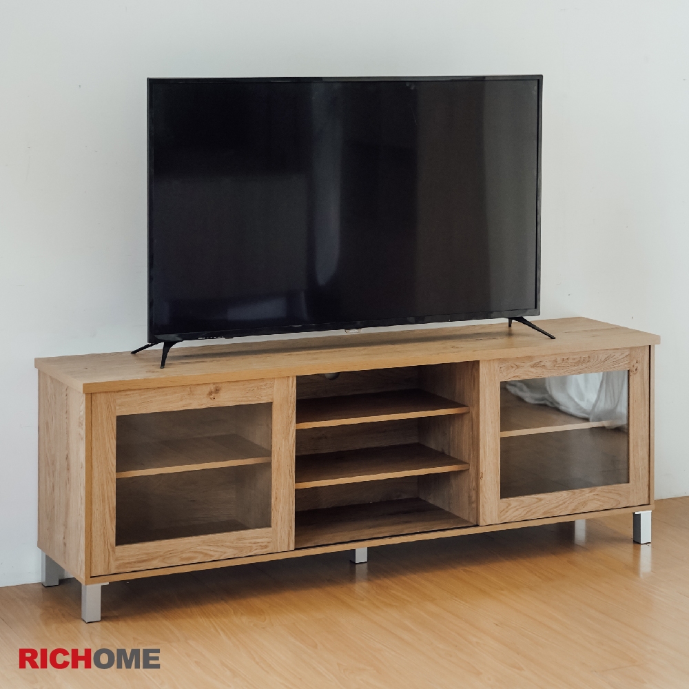 RICHOME 奎爾6呎電視櫃(180CM) 電視櫃 收納櫃 置物櫃 視聽櫃 TV168 | 蝦皮購物