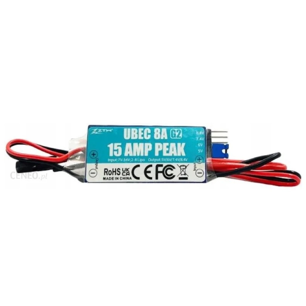 **GT模型** ZTW UBEC 8A G2 高壓版 UBEC 8A, 最高 15A, 穩定輸出, 安全可靠 | 蝦皮購物
