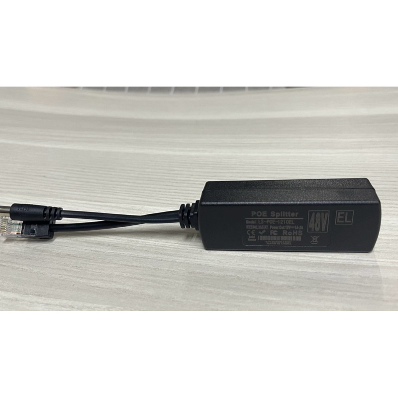 ️闆娘俗俗賣 ️POE分離器 標準48V轉12V 1-2A POE-1210V 即插即用 | 蝦皮購物