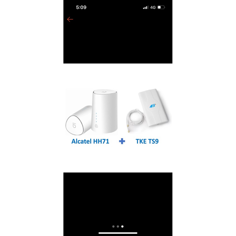 【二手 主機加天線】Alcatel HH71 +天線TKE ts9/2CA 4G 無線路由器WiFi台灣4G全頻可打電話 | 蝦皮購物