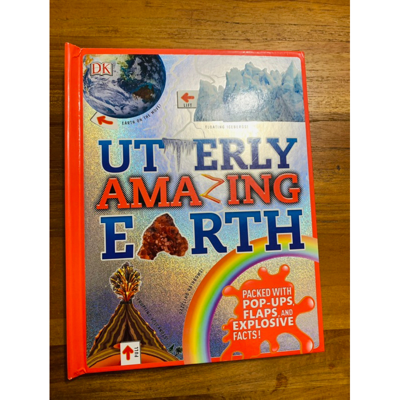 [九成新]Utterly amazing earth by DK 神奇的地球百科全書 | 蝦皮購物