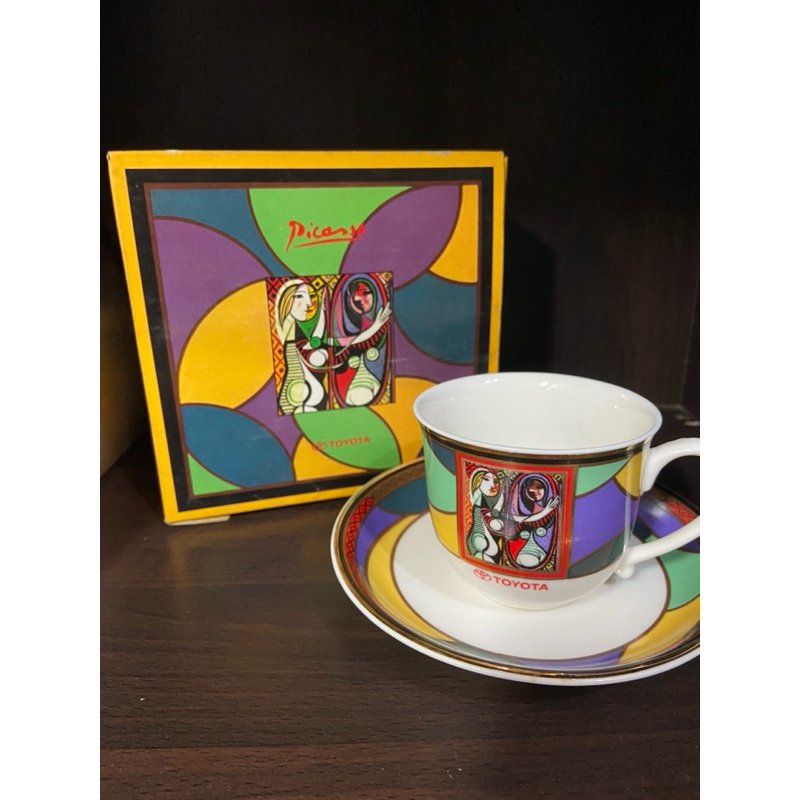 Picasso Toyota聯名 咖啡杯盤組 | 蝦皮購物