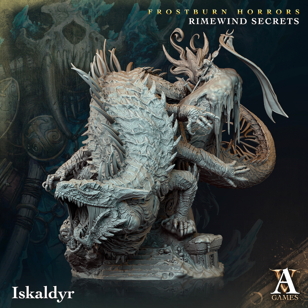 Tazo工坊[AVG] 伊斯卡德爾Iskaldyr 3D列印模型FHRS | 蝦皮購物