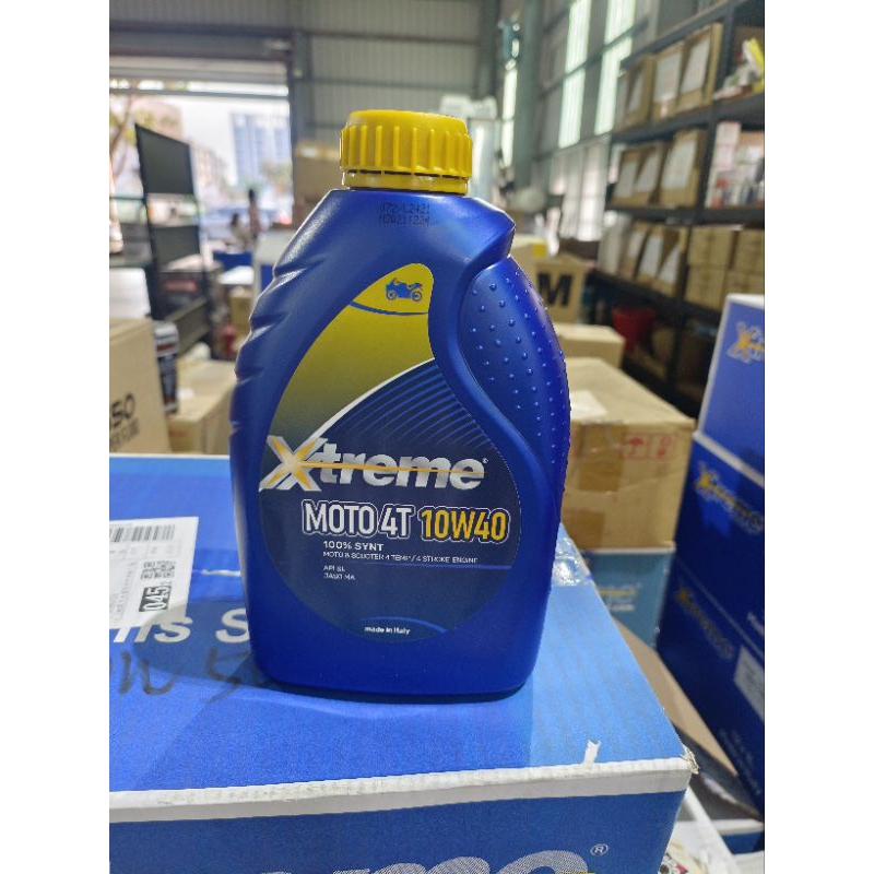 [AutoX Bot]義大利 X-Treme 4T 10W40 (機車,摩托車,重機) XTreme全合成機油道路性能版 | 蝦皮購物