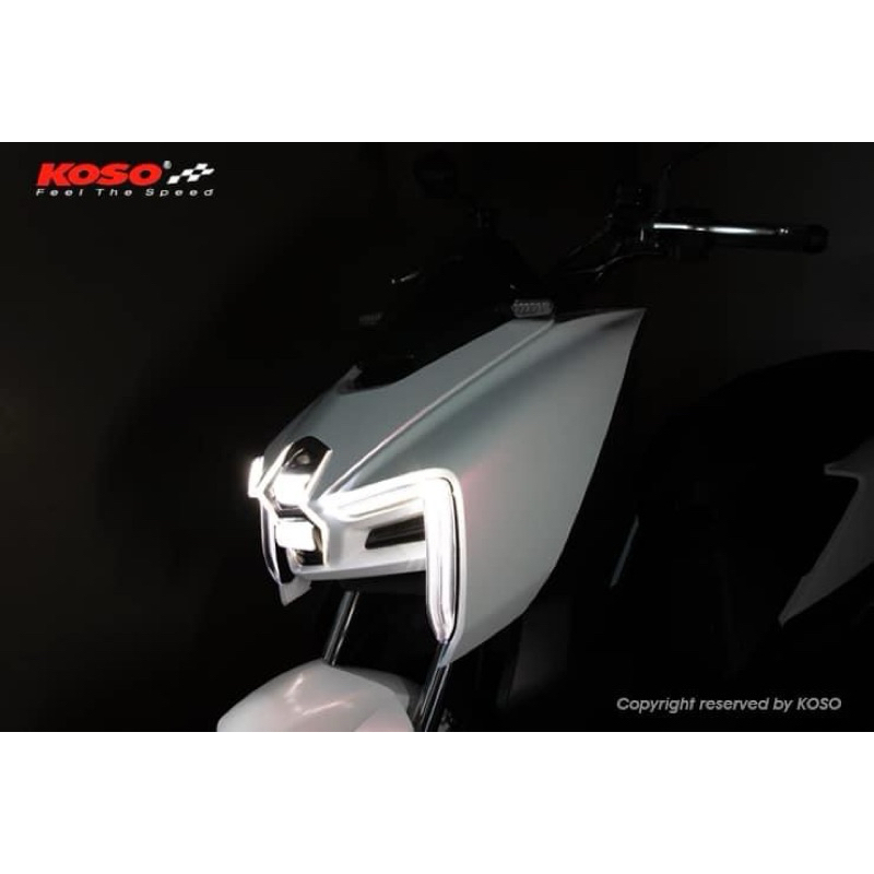 KOSO MMBCU 曼巴 蛇刃 LED 大燈 日行燈 方向燈 日型燈 前方向燈 LED大燈 | 蝦皮購物