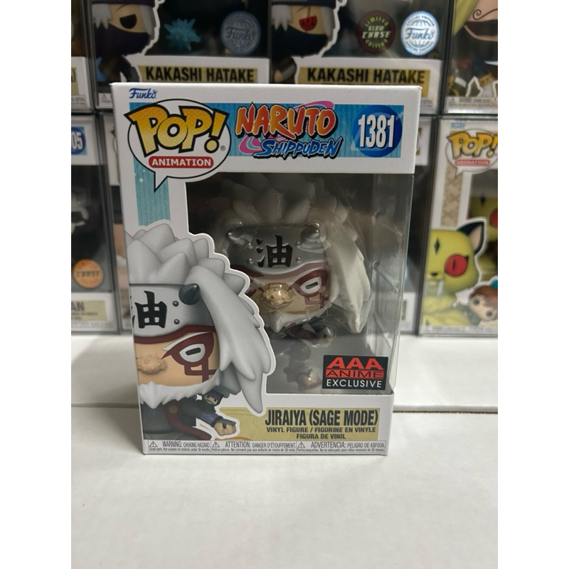 Funko pop AAA限定貼 1381 火影忍者 自來也 美國通路限定 台灣未販售 | 蝦皮購物