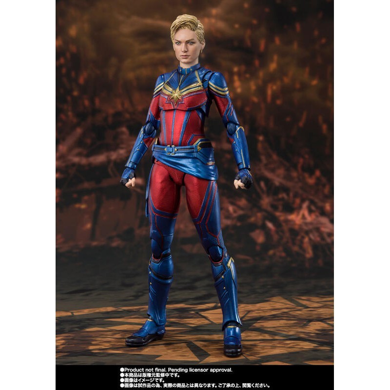 小白熊遊戲王 驚奇隊長 驚奇女士 卡蘿·丹佛斯 S H Figuarts Shf 最終決戰版 終局之戰 復仇者聯盟 蝦皮購物