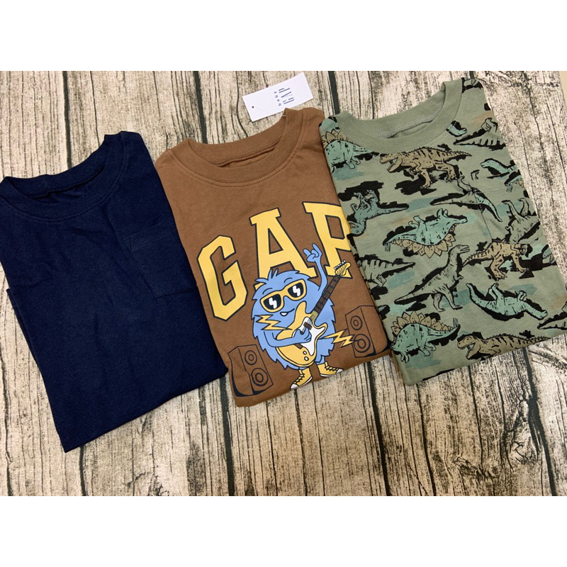 全新正品~JN美國代購~ 美國 Gap (5y) 男童 長袖上衣 三件組 | 蝦皮購物