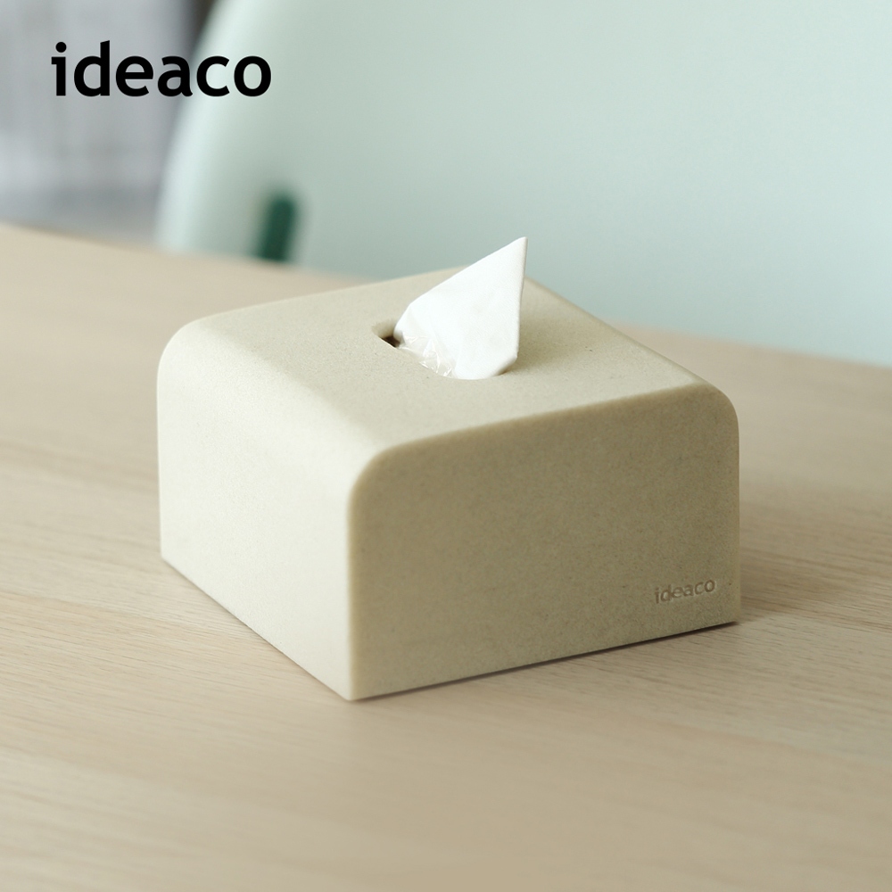 【日本ideaco】方形圓角磚磨砂餐巾紙盒-多色可選 | 蝦皮購物