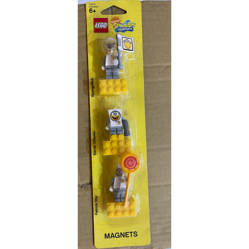 【絕版品】LEGO 852547 樂高 海綿寶寶太空裝磁鐵組 全新未拆封 | 蝦皮購物