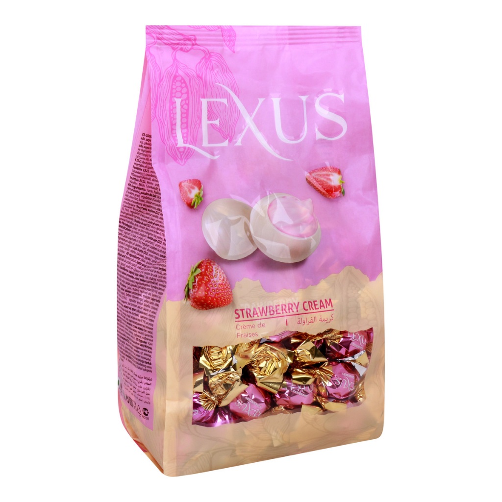 【Eileen小舖】土耳其 Lexus Strawberry Cream 1000G 蕾克斯可可球 草莓 | 蝦皮購物