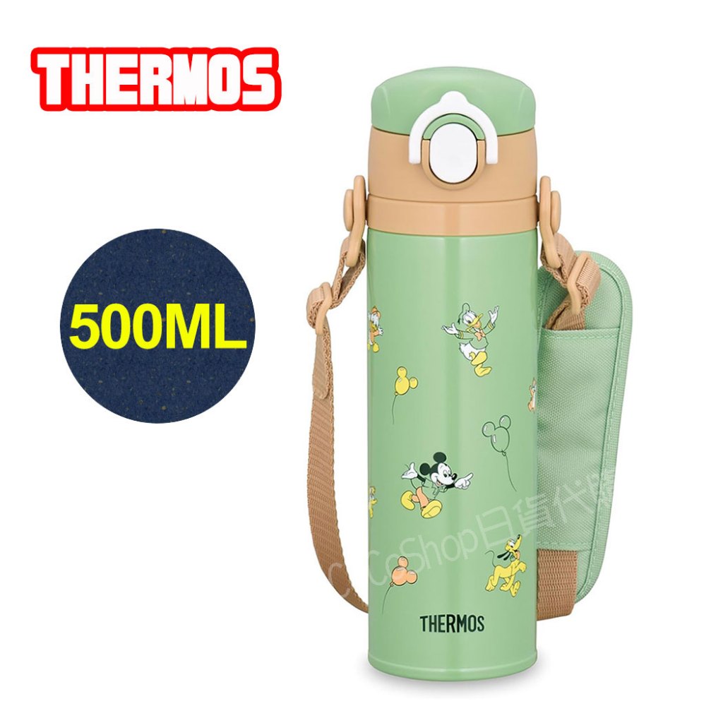 【CoCo日貨代購】日本THERMOS 膳魔師 不鏽鋼 彈蓋式 保冷 保溫杯 ( 米奇) JOI-501 500ml | 蝦皮購物