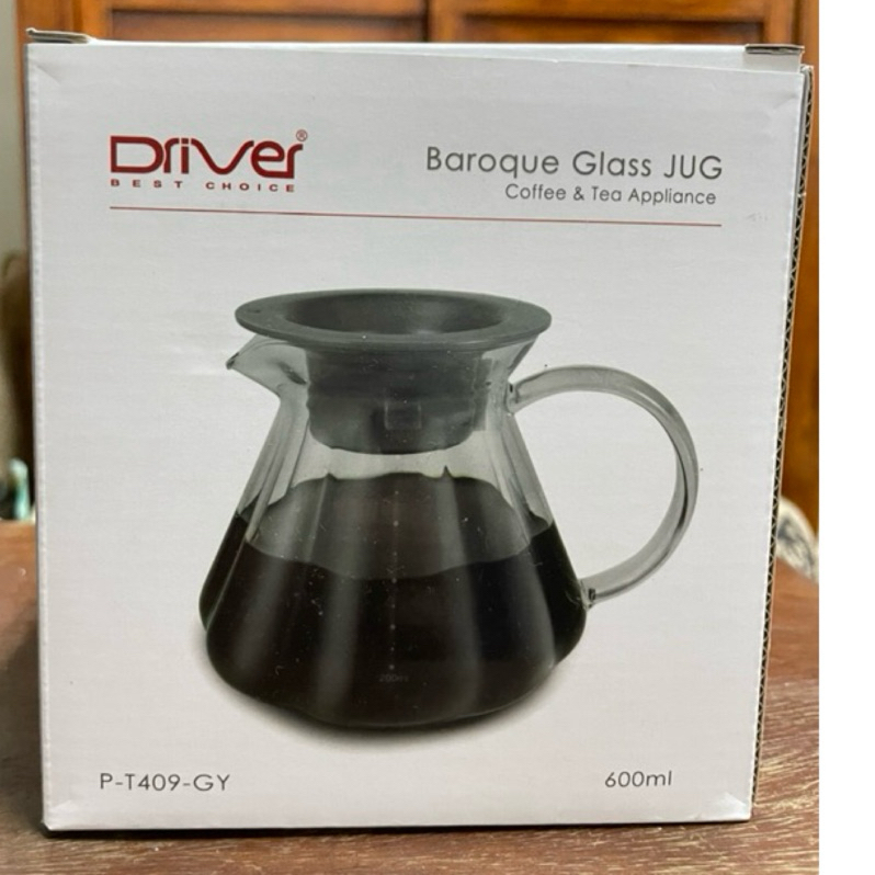 Driver 巴洛克玻璃壺 600ml 花瓣型 | 蝦皮購物