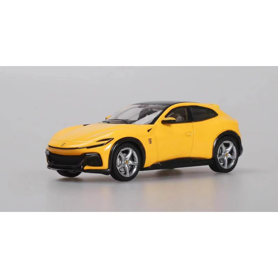 Funny Model 1:64 Ferrari FSUV 黃 | 蝦皮購物