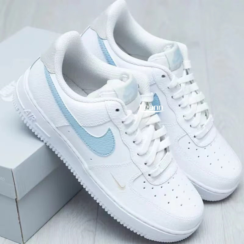 Nike Air Force 1 Low 白藍灰 小勾 白藍 白灰 HF0022-100 HF0022-400 | 蝦皮購物