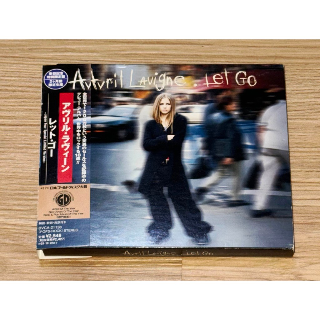 Avril Lavigne 艾薇兒 Let Go CD+DVD 來日記念特別限定盤 附側標 附件全 | 蝦皮購物