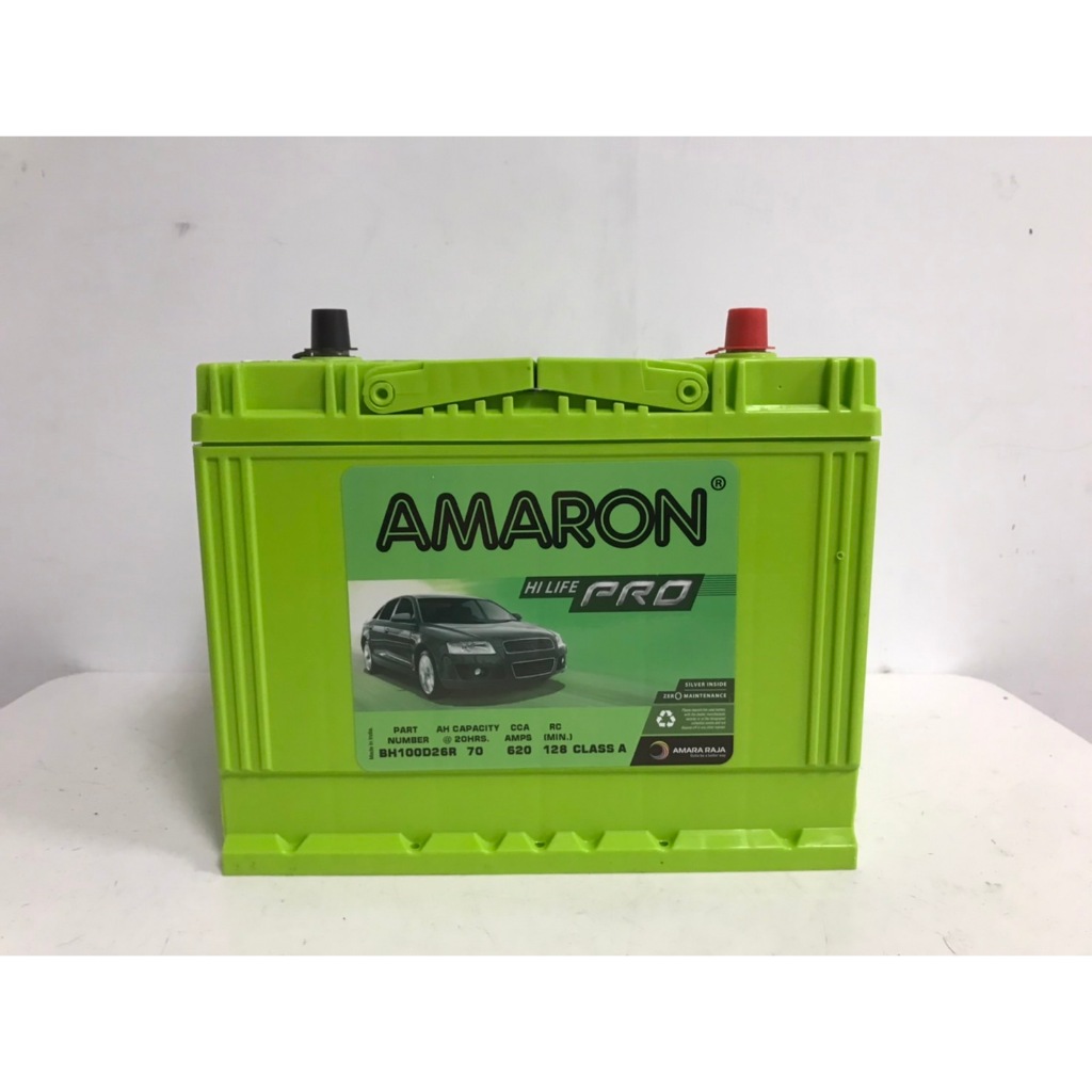 100D26R 電池院長 愛馬龍 電池 現貨 100D26 AMARON 銀合金 LUXGEN M7 U7 適用 | 蝦皮購物