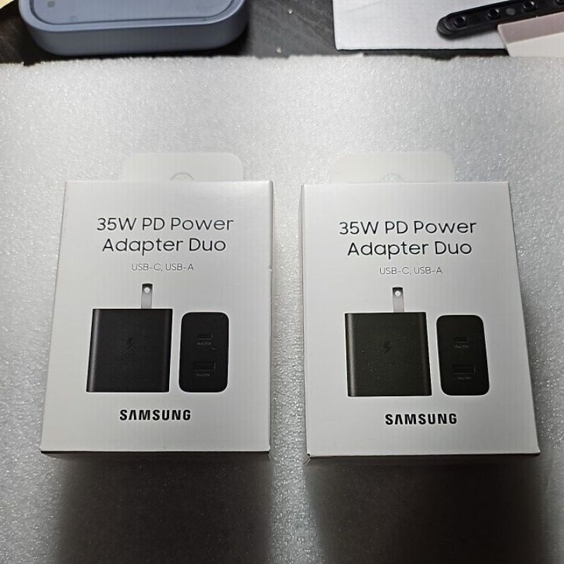 Samsung 35W 雙孔快充旅充頭 35W PD Power Adapter Duo | 蝦皮購物