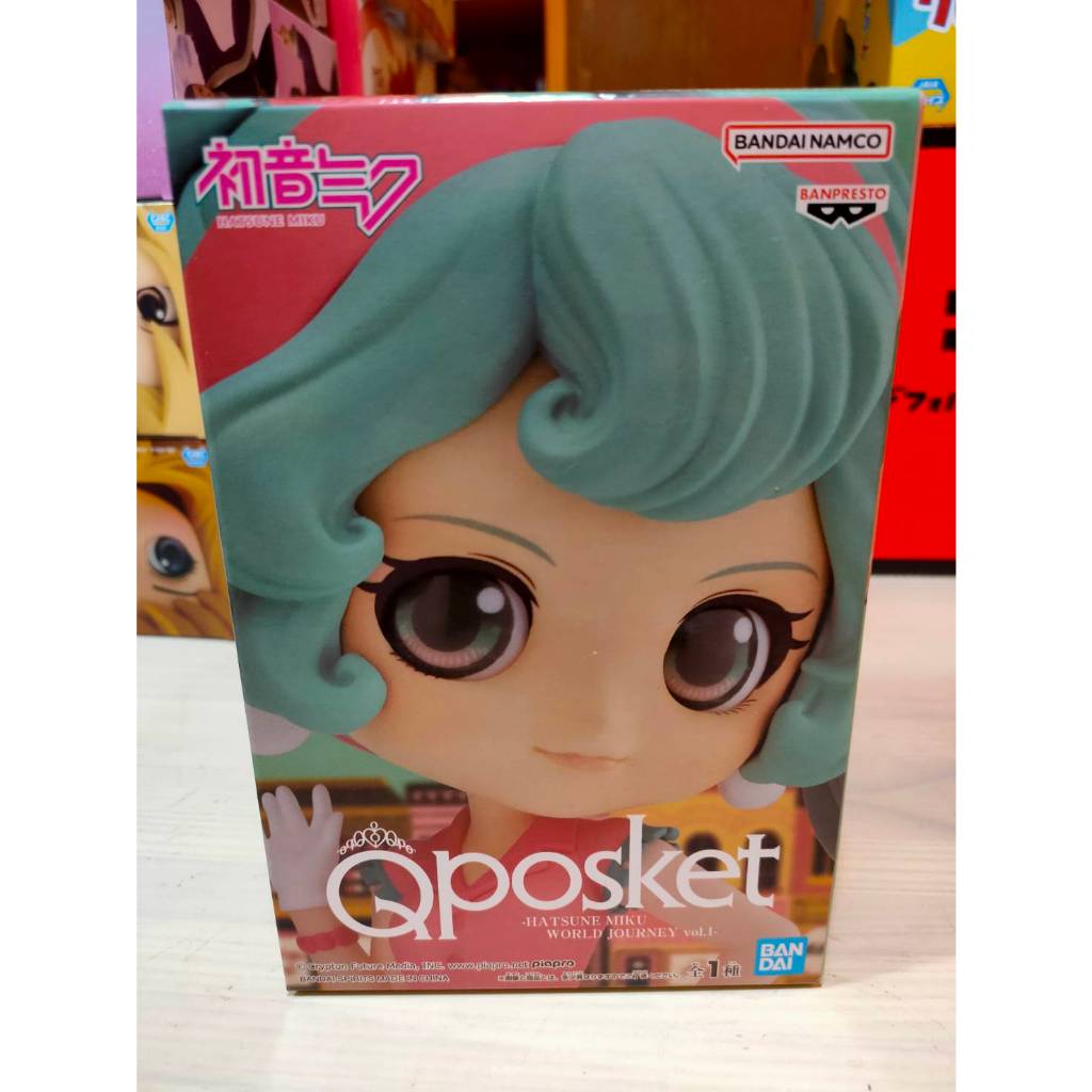 多多熊雜貨舖 Qposket QP 景品 WORLD JOURNEY vol.1 初音未來 Q版公仔 日版 | 蝦皮購物