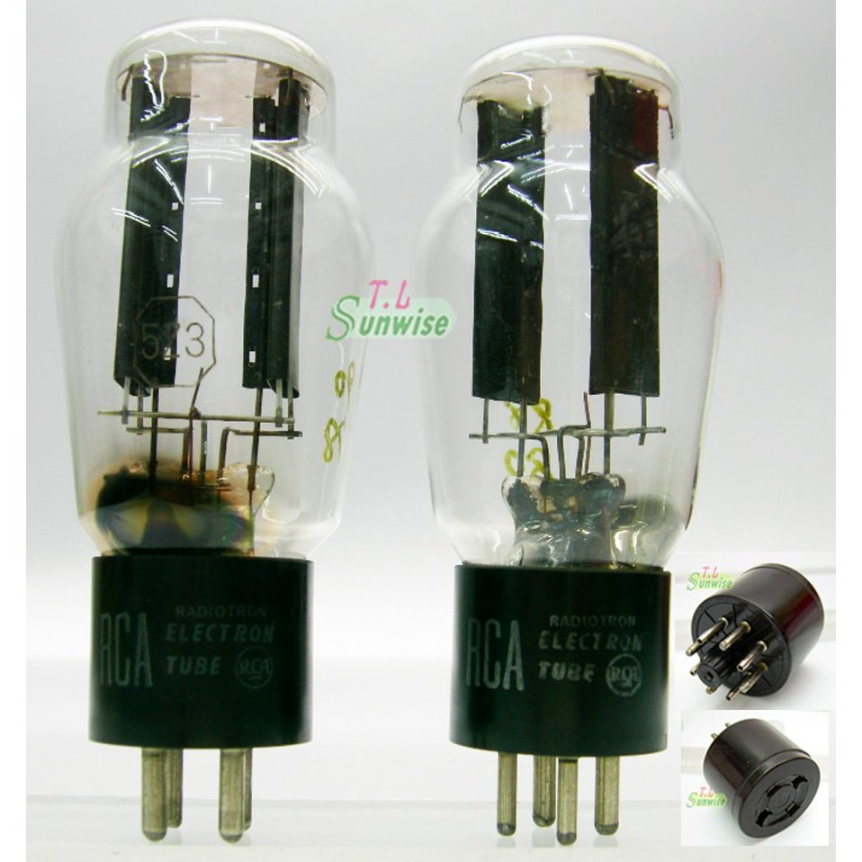 5U4G ︽NO:5545 美國 RCA 5Z3 + 轉接座 可直接取代 5U4 中國 5Z3P 升級管 真空管 方環 | 蝦皮購物