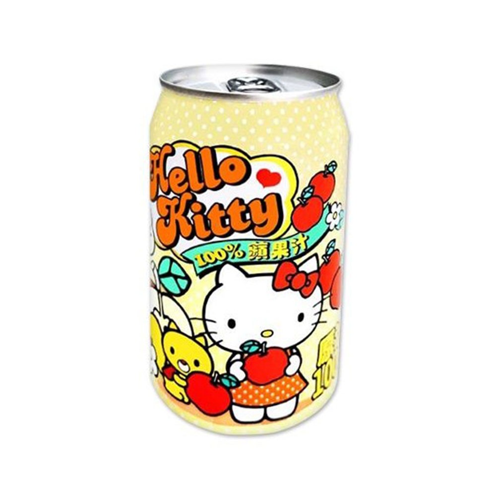 Hello Kitty 100%果汁320ml 【佳瑪】蘋果汁 | 蝦皮購物