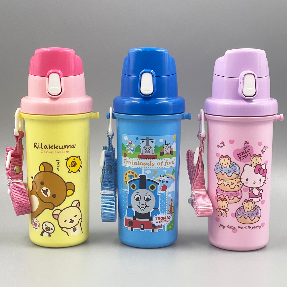 日本 OSK 兒童水壺 湯瑪士小火車 拉拉熊 凱蒂 直飲水壺 600ML | 蝦皮購物