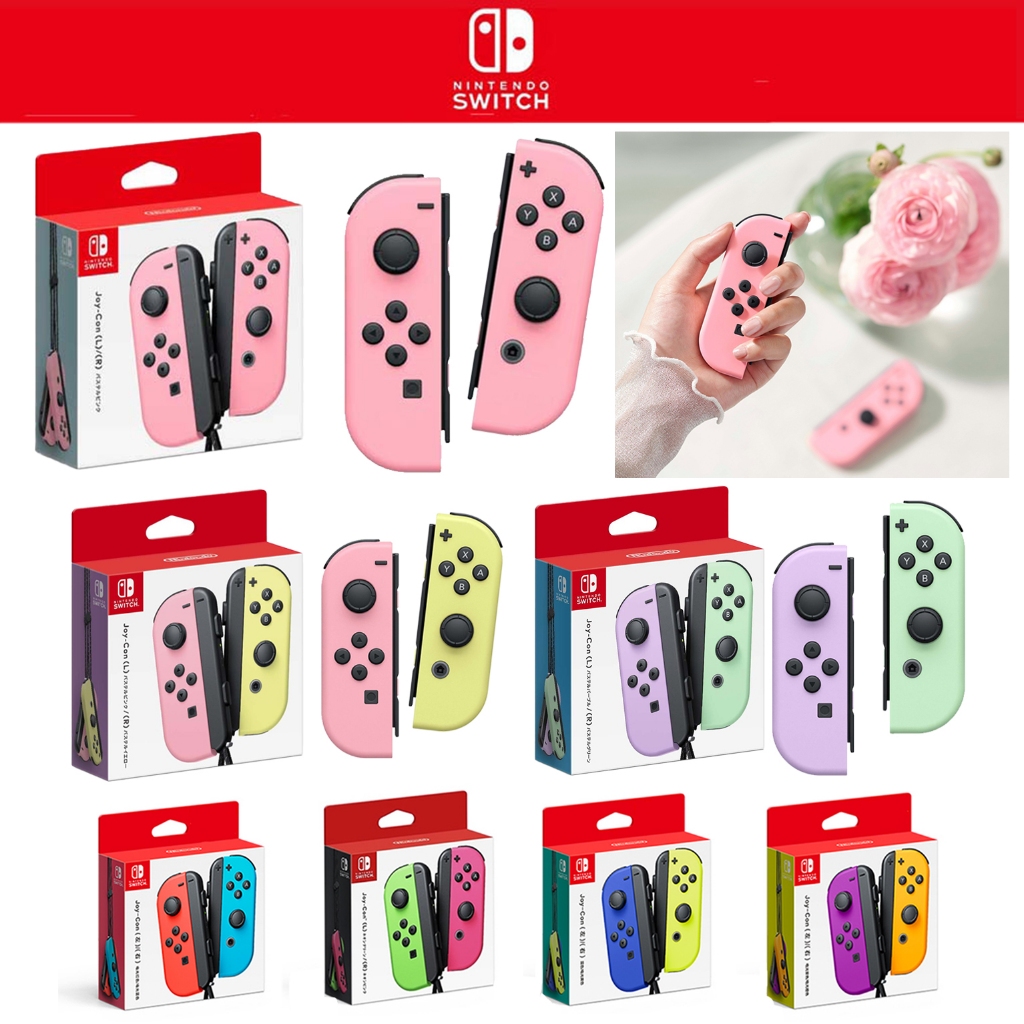 免運 新店現貨 任天堂 NS Switch 原廠 JoyCon 左右手把 把手 握把控制器 電光紅 電光紫 台灣公司貨 | 蝦皮購物