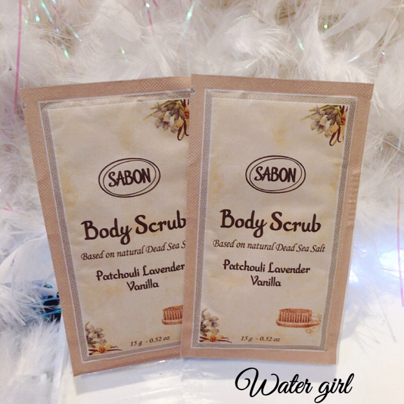 SABON 經典身體磨砂膏15g 試用包 | 蝦皮購物