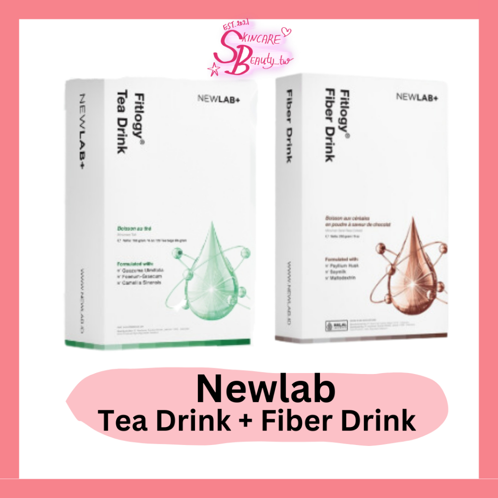 Newlab Beaudelab Fiber Choco 250gr + Diet Teh Drink 28bags | 蝦皮購物