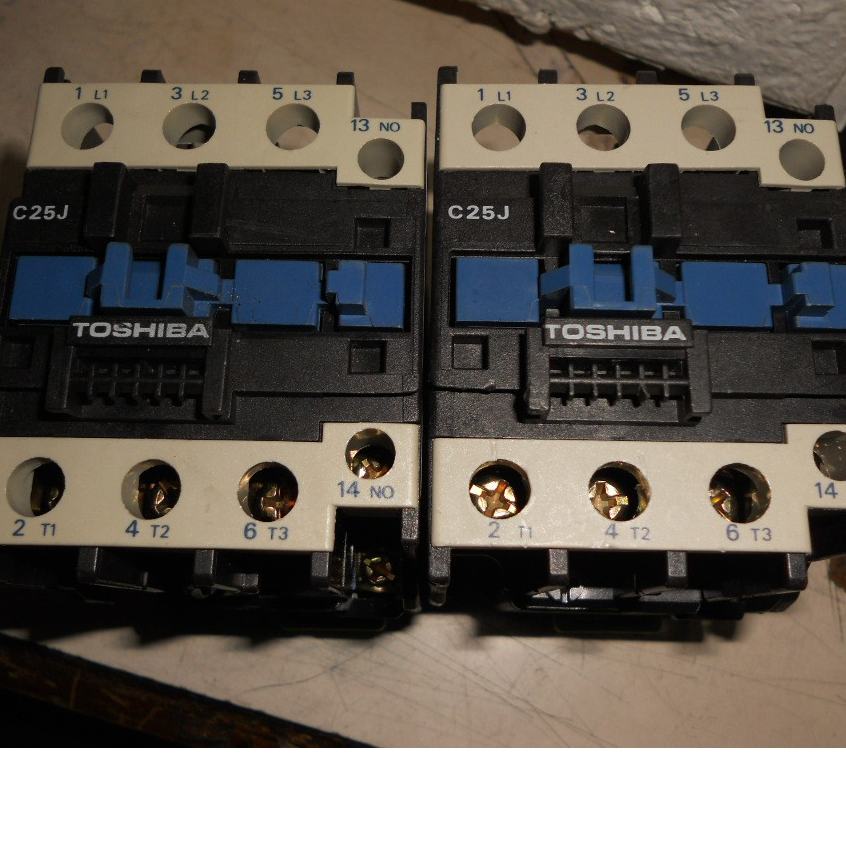 日本TOSHIBA東芝 電磁接觸器C25J 25A 7.5HP 線圈AC200-220V 補助接點1A1B (D2) | 蝦皮購物