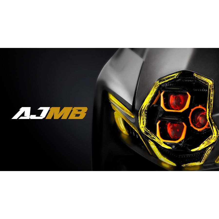 AJMB『三眼』 大燈 MMBCU 首選大燈 震撼登場 | 蝦皮購物