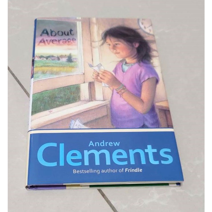 【二手英文精裝書】About Average 普通不普通（安德魯．克萊門斯作品） | 蝦皮購物