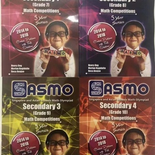 【有貨】國小5册國中4册 新加坡奧數國際競賽真題集SASMO【TT-BOOK】 | 蝦皮購物
