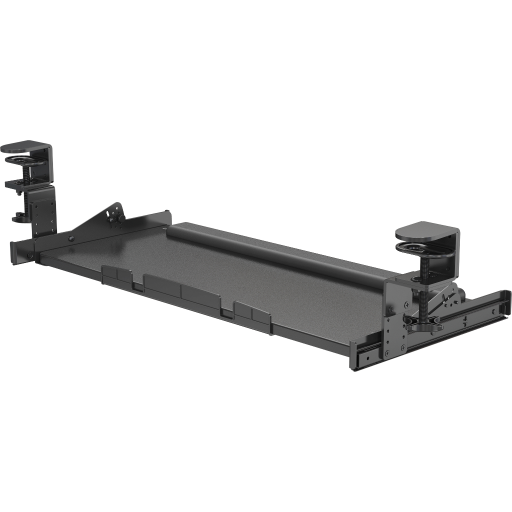 【瑞米 Raymii】OA-10 夾桌式可傾斜調節鍵盤托架 轉角可用 鍵盤收納架 鍵盤收納抽屜 可拆卸夾式鍵盤 | 蝦皮購物