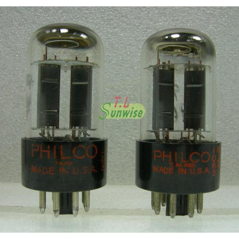 6SN7 ︽NO:6296 美國 PHILCO 6SN7 GTB ( VT-231 ) 黑屏 已配對 真空管 1標1對 | 蝦皮購物