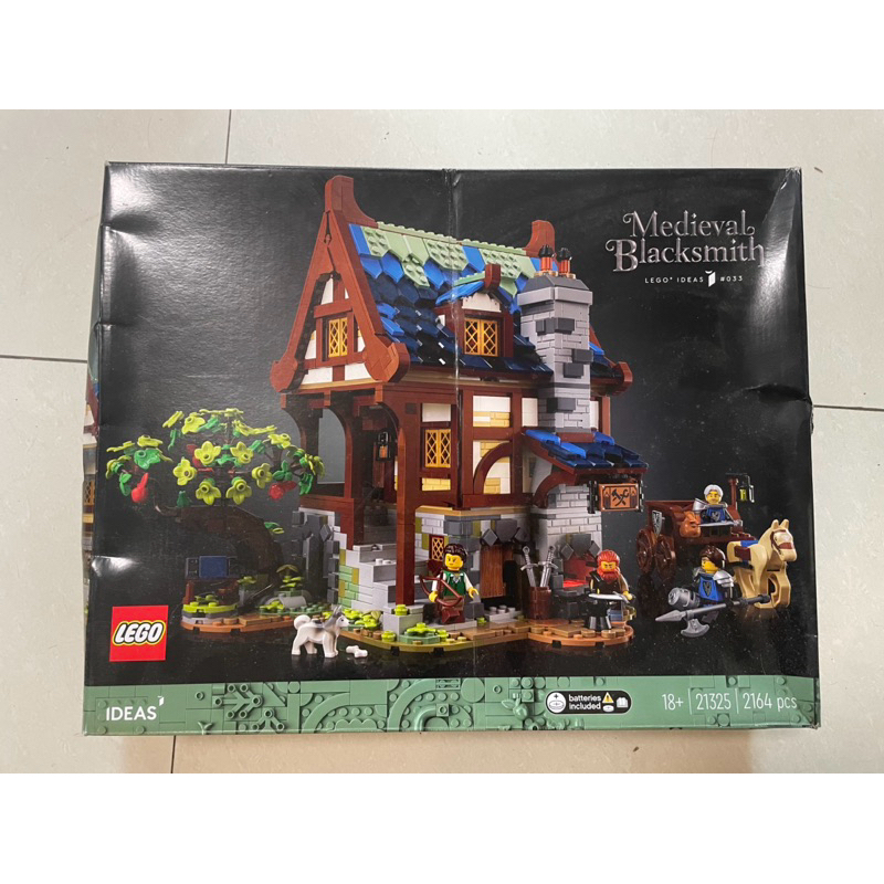 LEGO 21325 中世紀鐵匠屋(全新未拆、盒損已反映售價） | 蝦皮購物