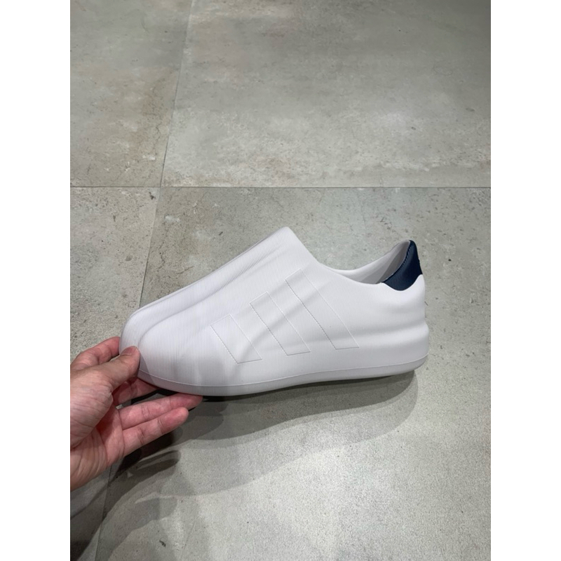 ADIDAS ADIFOM Superstar 白 藍 防水 懶人鞋 男女 IF6180 | 蝦皮購物
