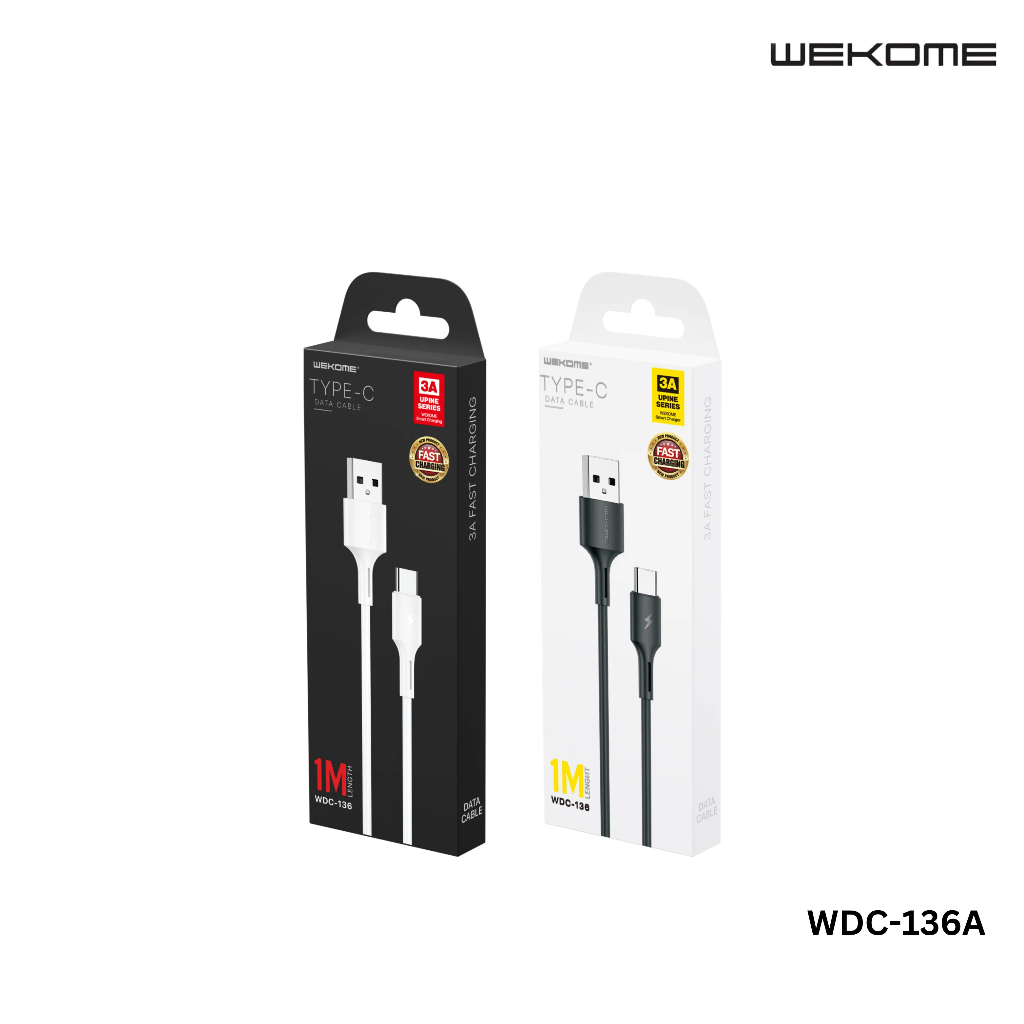 WEKOME / WK WDC-136 USB to Type C 3A傳輸充電線(黑) | 蝦皮購物