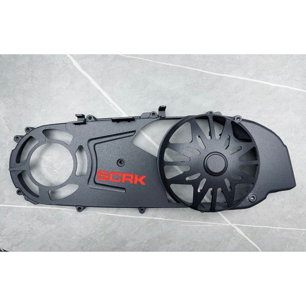 🌟SCRK 結晶傳動外蓋 勁戰六代 DRG 曼巴 JETSL KRV 輕量化 傳動蓋 鏤空 散熱 切割傳動蓋 結晶烤漆🌟 | 蝦皮購物