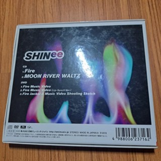 SHINee Fire 單曲 日版 CD+DVD 保存良好 | 蝦皮購物